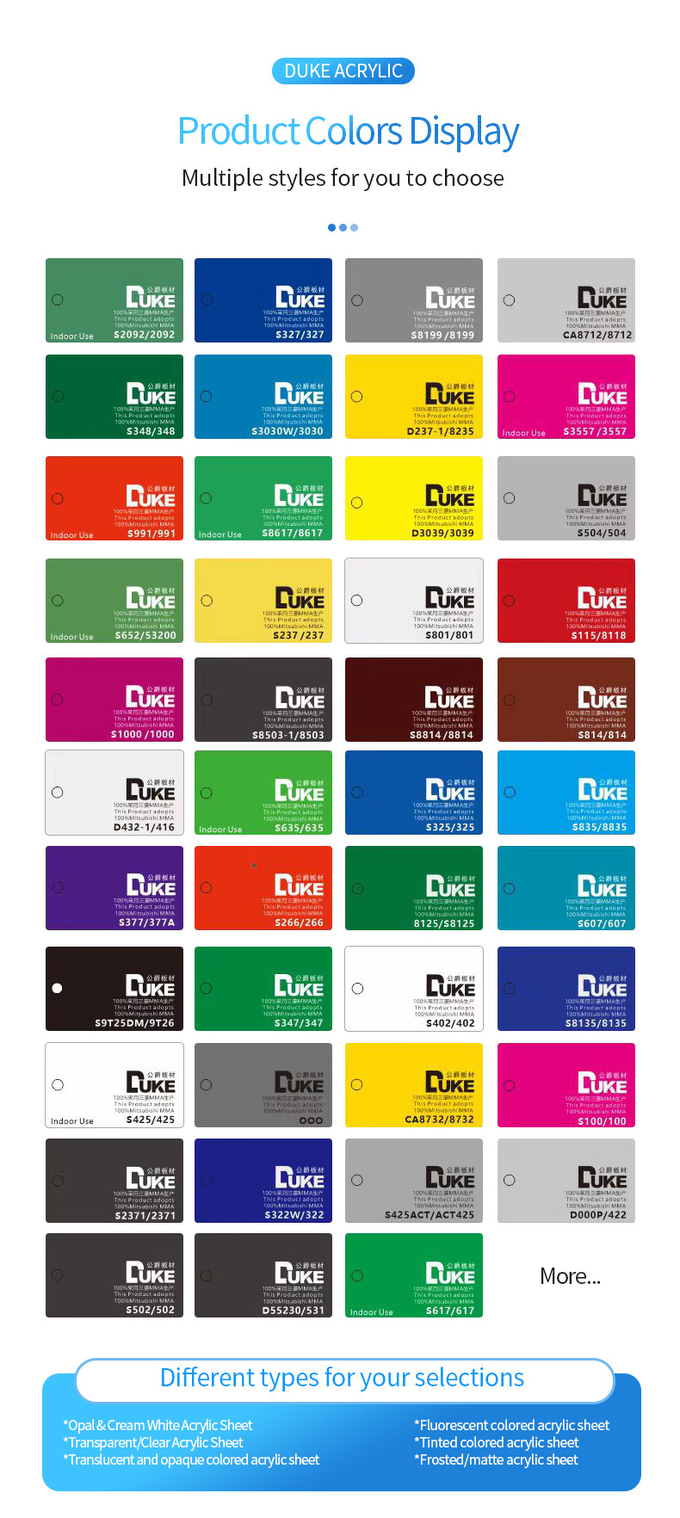 Outdoor Indoor Colored Acrylic Sheet Pmma Plexiglass Perspex Board 5mm ...