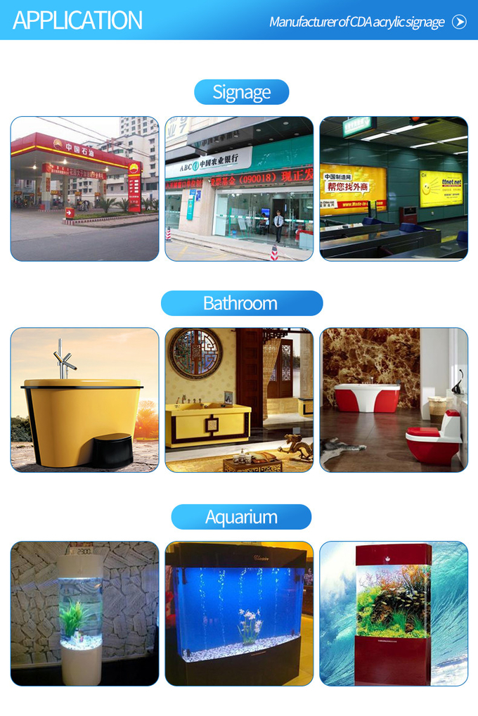 Outdoor Indoor Colored Acrylic Sheet Pmma Plexiglass Perspex Board 5mm ...