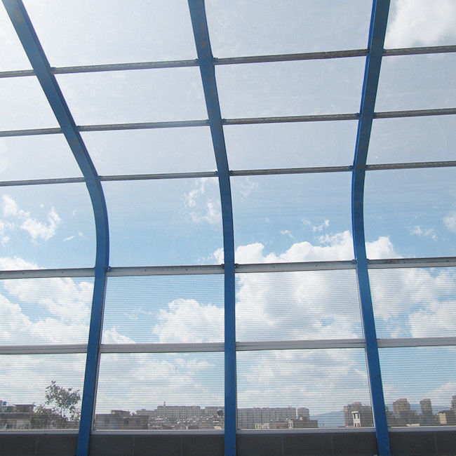 Waterproof PMMA Translucent Orange Acrylic Sheet 1.2g/Cm3