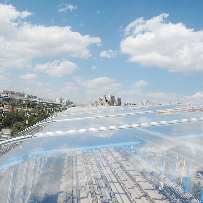 Waterproof PMMA Translucent Orange Acrylic Sheet 1.2g/Cm3