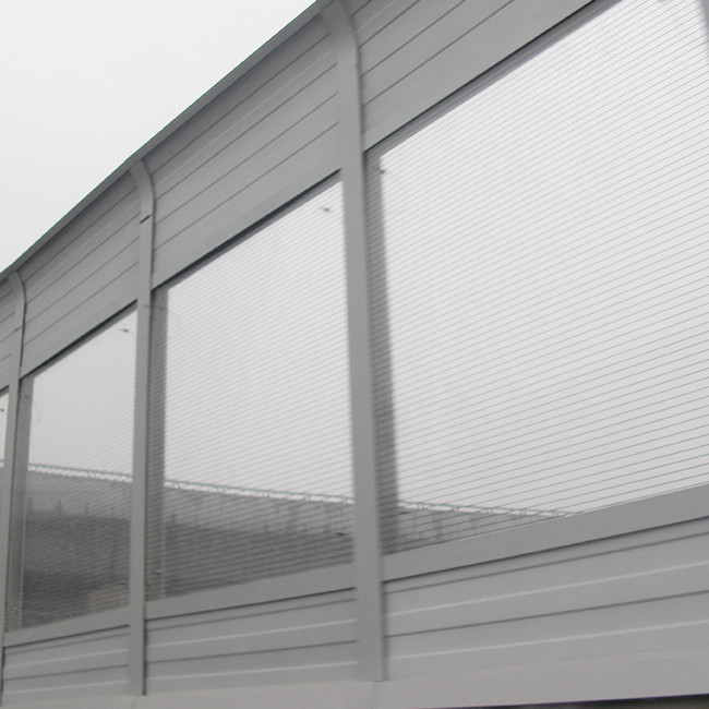 Durable UV Resistance Bird Guard Noise Barrier for Expressway
