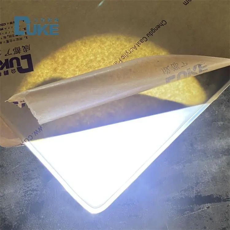 Custom Cut Clear Acrylic Sheets for Display Signs Chemical Resistance