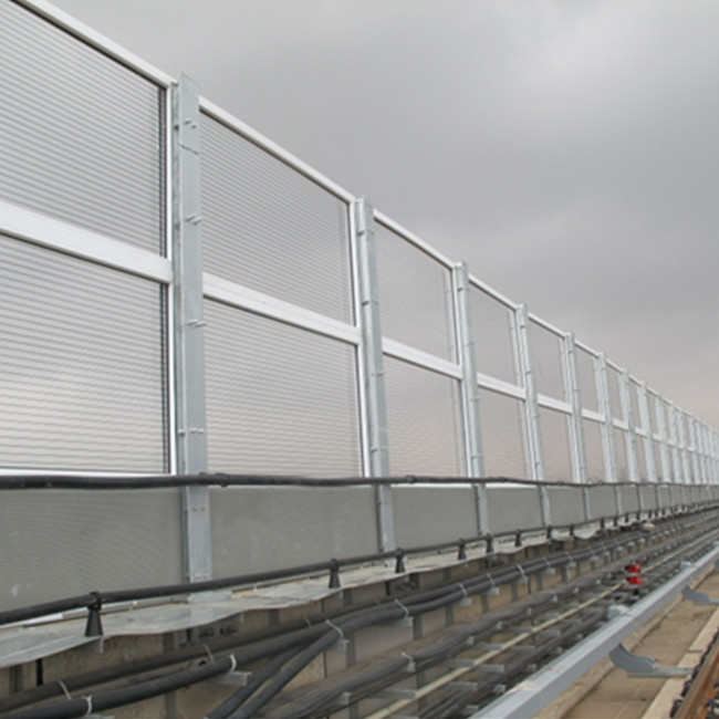 Clear Polycarbonate Acrylic Sound Barrier Fence Perspex Plastic