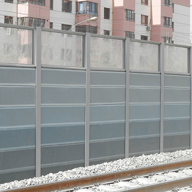Highway 100% Virgin Acrylic Sheet Noise Sound Barrier Fence Translucent