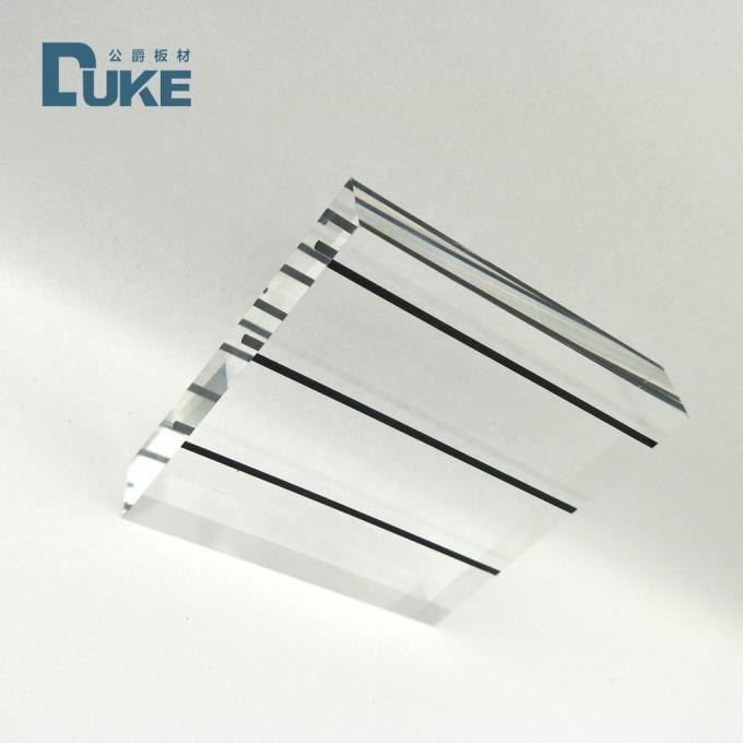 Transparent 8mm Flexible Soundproof Acrylic Sheet Reinforced Acoustic