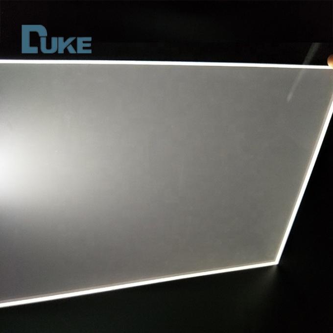 100% Pure Mitsubishi Transparent LGP Acrylic Sheet LED Perspex Panels
